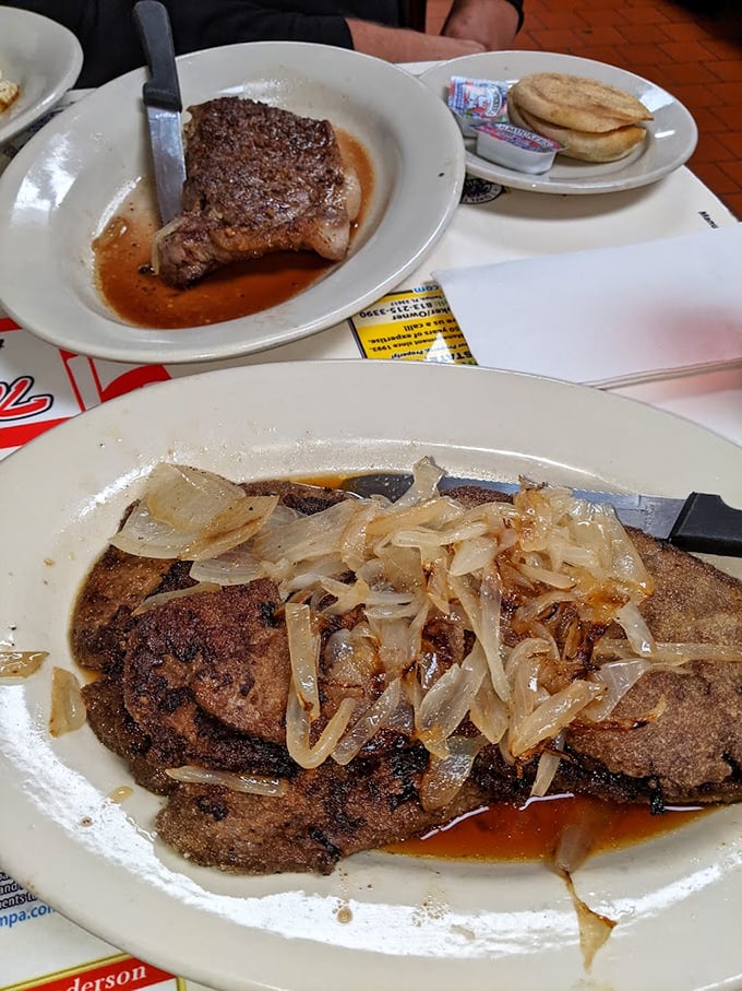 Liver and onions—the dish that separates casual diners from true comfort food aficionados. Your grandparents were right all along.