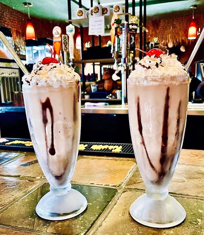 These milkshakes don't just bring boys to the yard—they bring everyone with a pulse and functioning taste buds. Whipped cream mountains included.