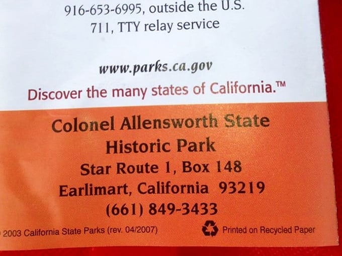 The humble park brochure—gateway to understanding a remarkable chapter of California history that deserves far more than a footnote in textbooks.