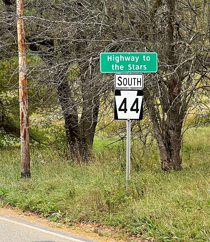 "Highway to the Stars" – not just a forgotten sequel to Kenny Loggins' hit, but Pennsylvania's most honest road sign.