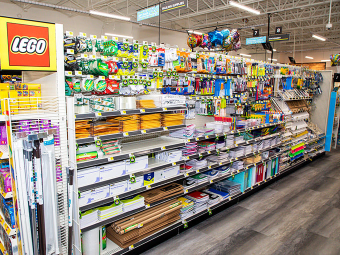 LEGO and school supplies—the perfect combination for both homework projects and those "I'm bored" weekend moments.