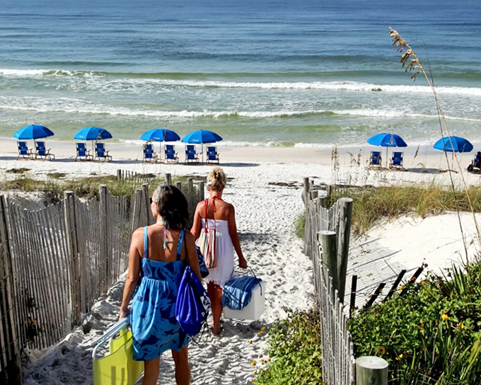 Seaside's perfect streets – where "The Truman Show" filmed and reality still feels slightly suspicious.