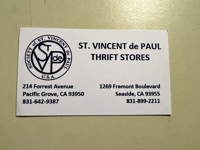 Two locations to double your thrifting pleasure—the Seaside store on Fremont Boulevard and a sister location in Pacific Grove for the truly dedicated.