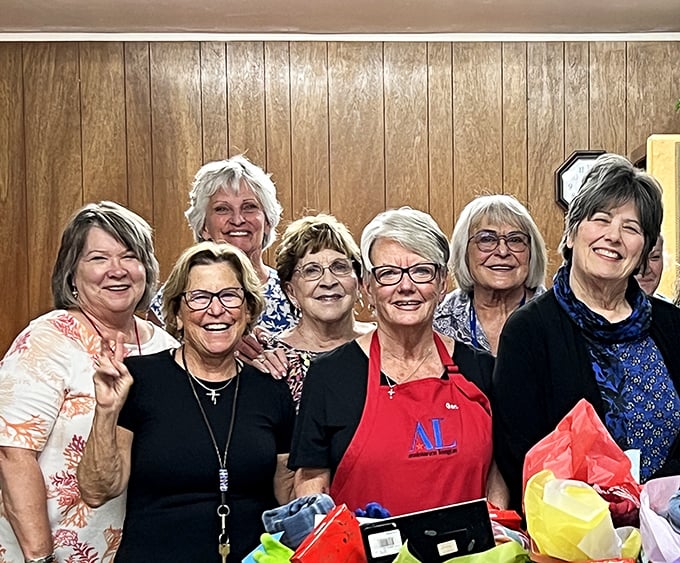 The heart of any great thrift store is its volunteers—these ladies have probably seen (and sorted) it all, from vintage Pyrex to last season's fast fashion.