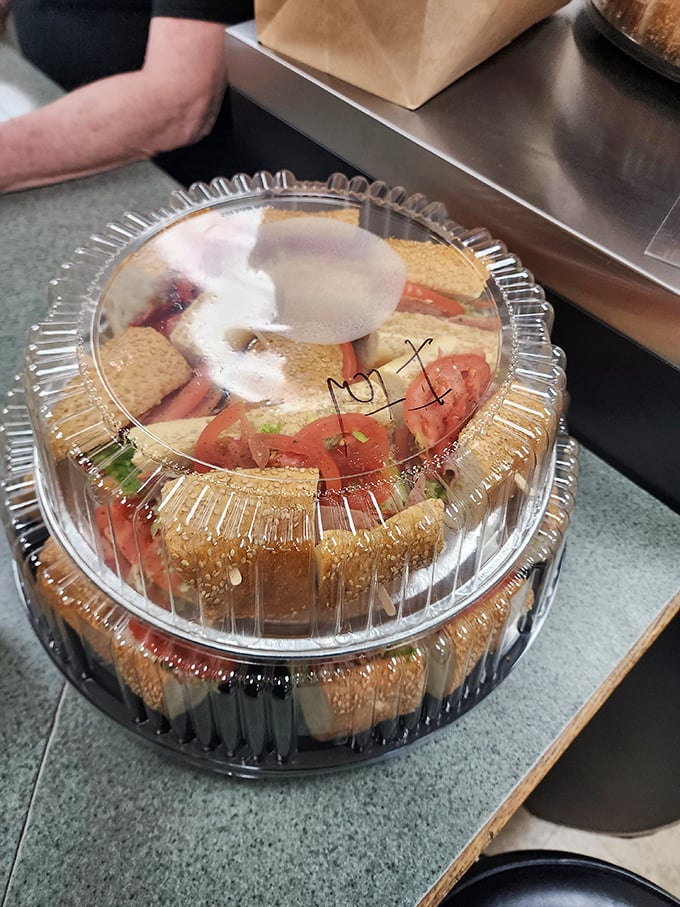 Even in takeout form, Fink's sandwiches maintain their structural integrity—the hallmark of true hoagie craftsmanship that separates the legends from the pretenders.