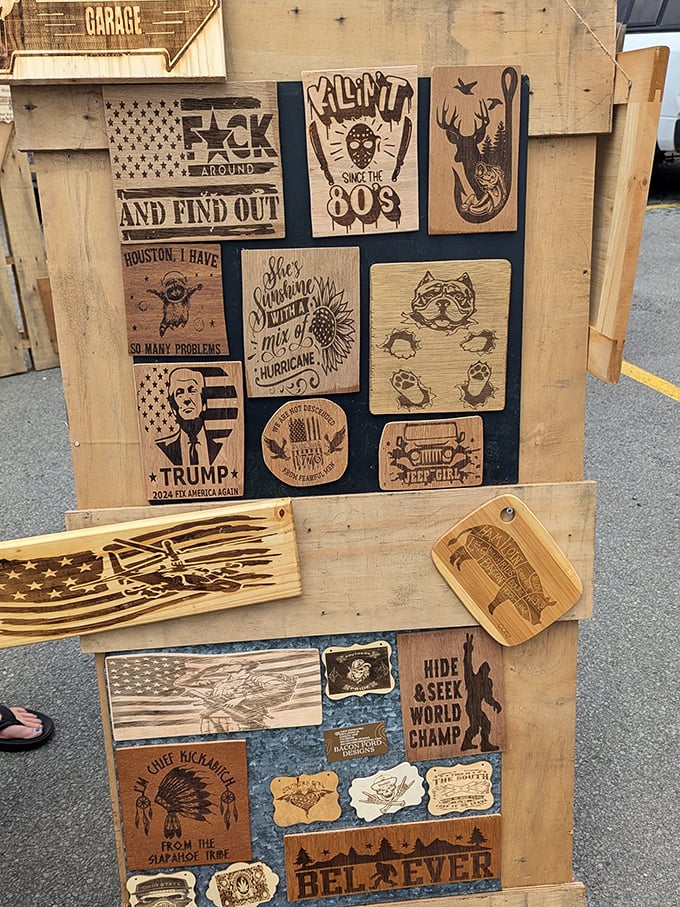 Wooden wall art with personality – from patriotic themes to wildlife silhouettes, there's a statement piece for every home.
