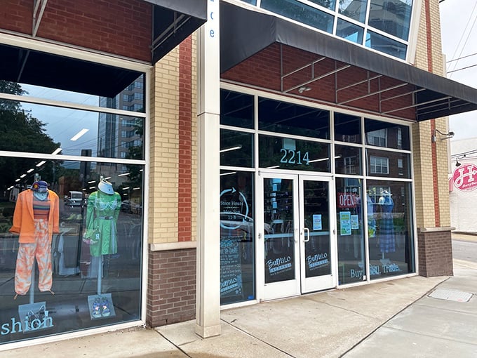 Buffalo Exchange brings that trendy vibe to Nashville's vintage scene with style.