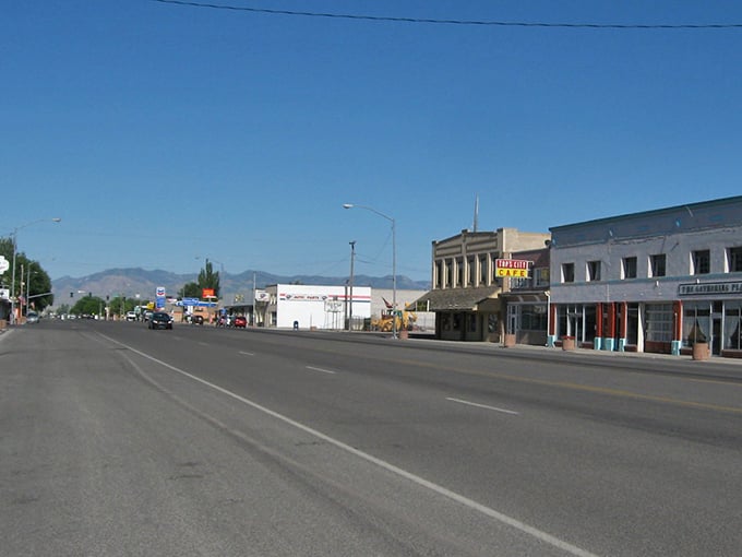 Delta's wide-open main street mirrors the expansive desert views – where space comes plenty and prices stay humble.