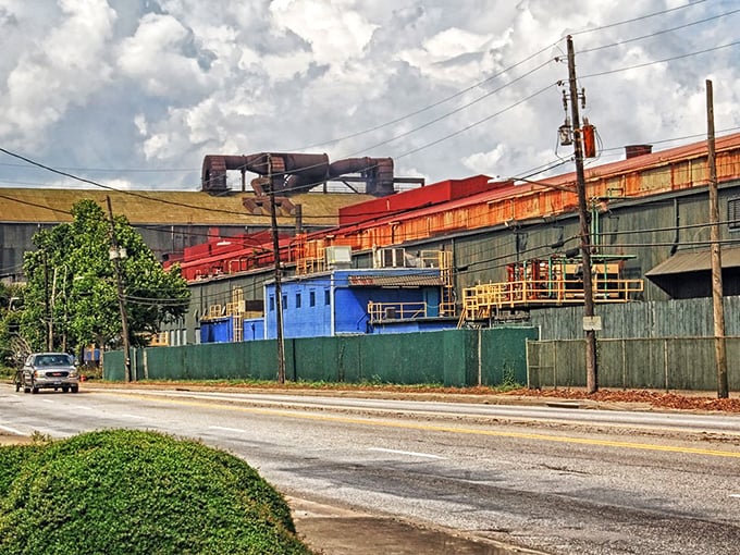 Old mill buildings stand as reminders of South Carolina's industrial past, while today's low cost of living attracts savvy retirees.