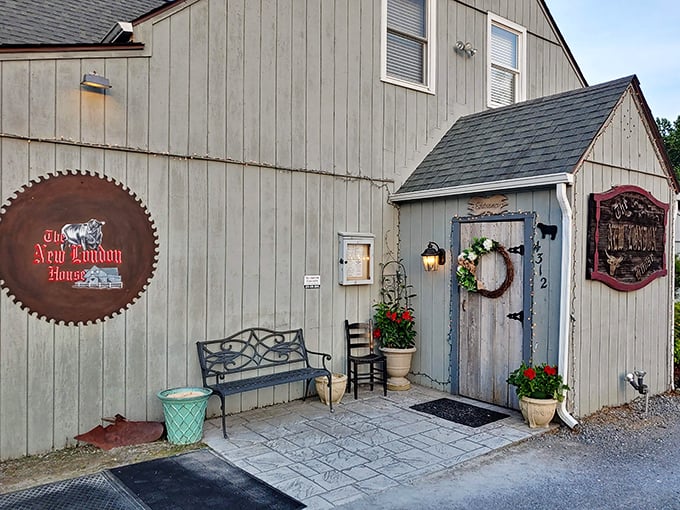 The New London Steak House proves great steaks don't need fancy facades—just a rustic welcome and serious cooking skills.