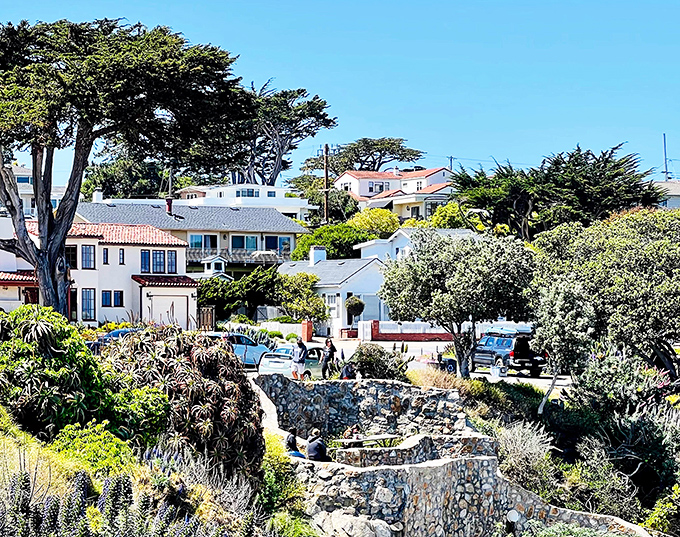 Victorian charm meets Pacific beauty in this postcard-perfect corner of the Monterey Peninsula.
