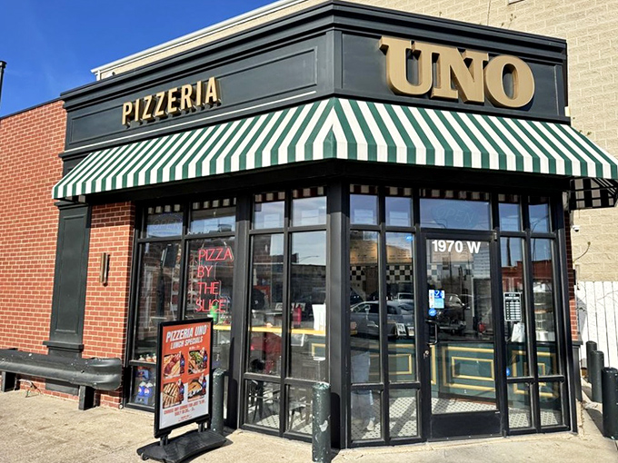 Historic charm meets pizza perfection in this classic Chicago deep-dish destination that started everything.