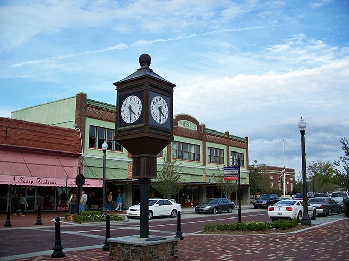 Brick streets and vintage charm define Sanford, where yesterday's architecture meets today's surprisingly affordable dining scene.
