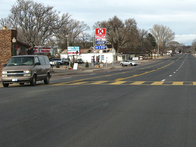 Snowflake's tree-lined streets offer a refreshing change from typical Arizona desert town landscapes.