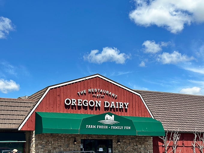 When a working dairy farm opens a restaurant, you know the ice cream's going to be legendary.
