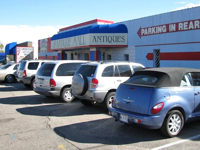 When the parking lot stays this full, you know the treasures inside are worth the trip.