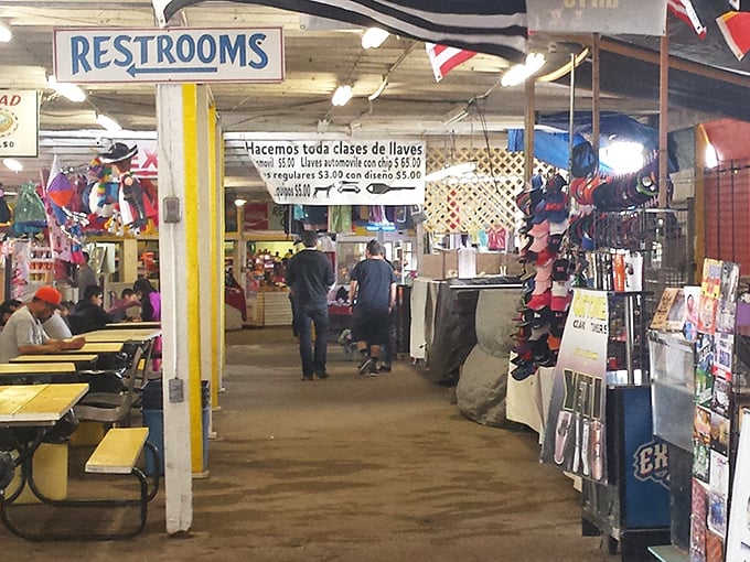 The organized displays make browsing feel like shopping in the world's most interesting and affordable department store.