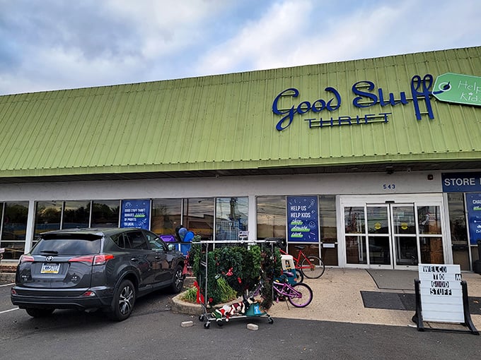 Independent thrift stores like this one prove that small businesses can compete with big chains successfully.
