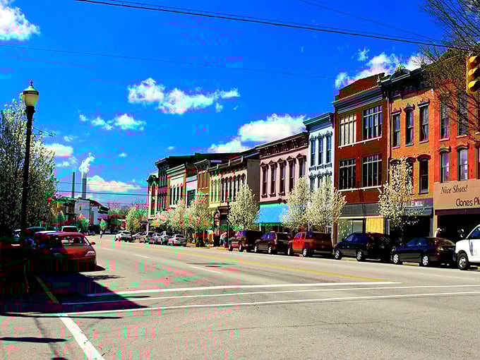 Colorful storefronts and small-town charm—discover the beauty of Madison, Indiana.