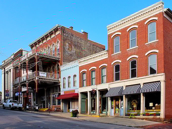 The charming streets of Mansfield offer a glimpse into affordable small-town living. History-rich and cost-poor.