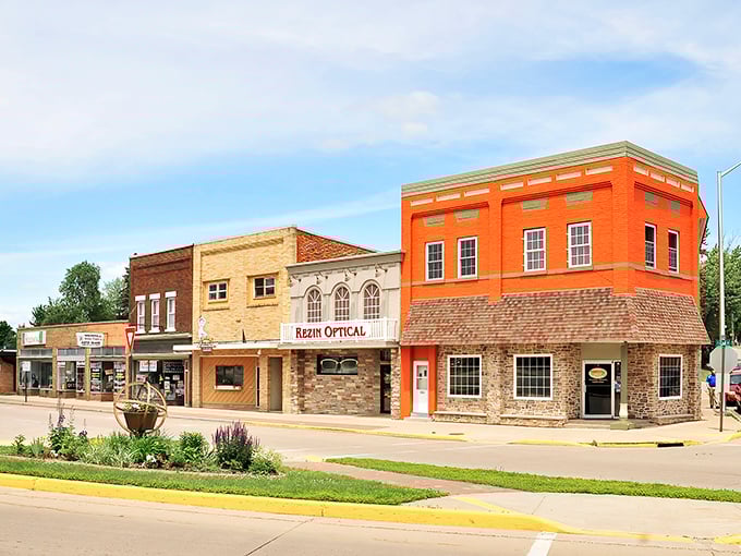 Merrill’s main street shops stand side by side, offering small-town charm with prices that respect your wallet.