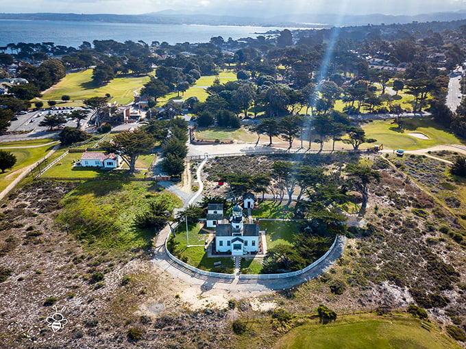 Where golf courses kiss the coastline and cypress trees frame views that belong in art galleries.