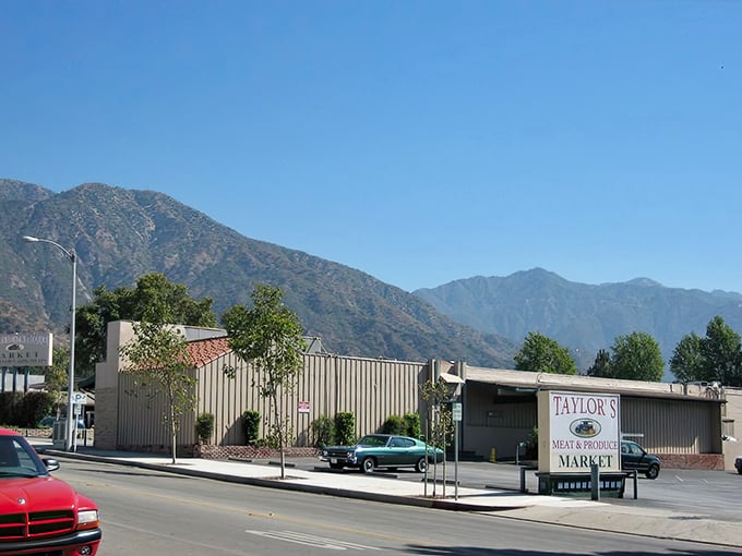 Mountain views frame Sierra Madre's quiet neighborhoods, where suburban charm meets natural beauty perfectly.
