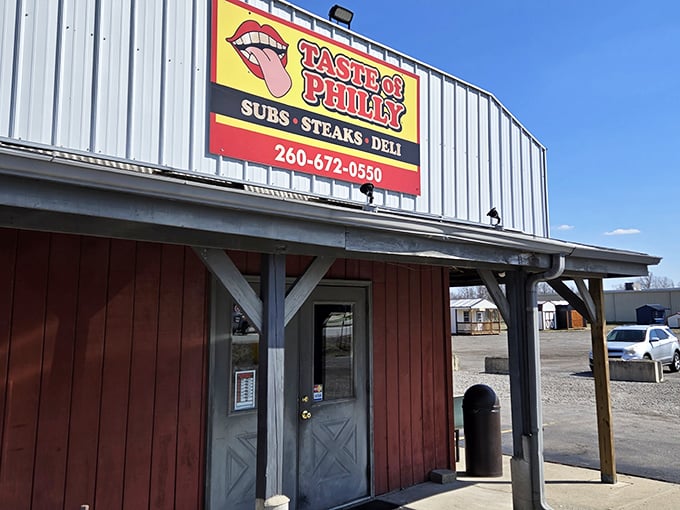 This humble exterior conceals Philadelphia's greatest export since the Liberty Bell—authentic cheesesteaks worth the drive.