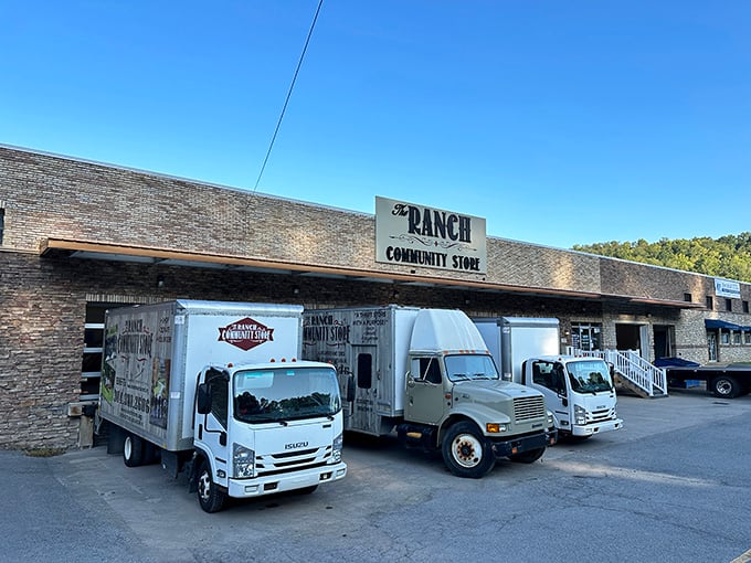 A thrift store so big it needs its own fleet! The Ranch doesn't mess around when it comes to serious bargain hunting.