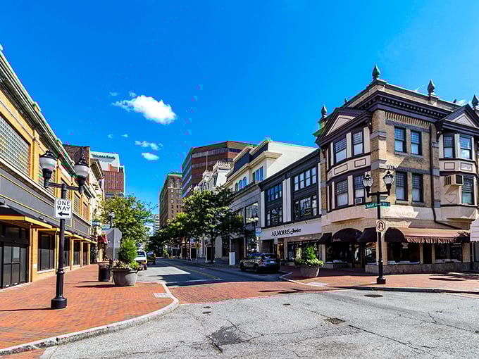 Downtown Wilmington features historic architecture and modern amenities, making it an attractive option for those seeking urban living on $2,450 monthly.