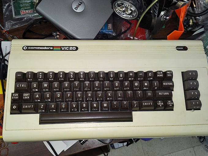 The Commodore VIC-20: computing when computing wasn't cool. This technological fossil once represented the cutting edge of home entertainment and spreadsheet domination.