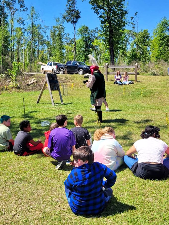 History comes alive as park visitors discover that learning outdoors beats any classroom – especially when there's no homework involved.