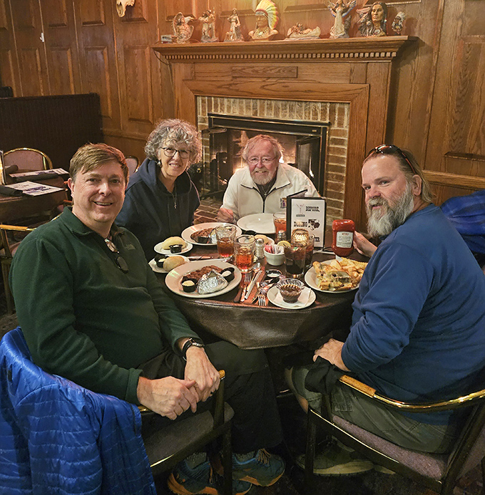The true measure of a great restaurant: tables filled with happy diners creating memories around food that brings people together.