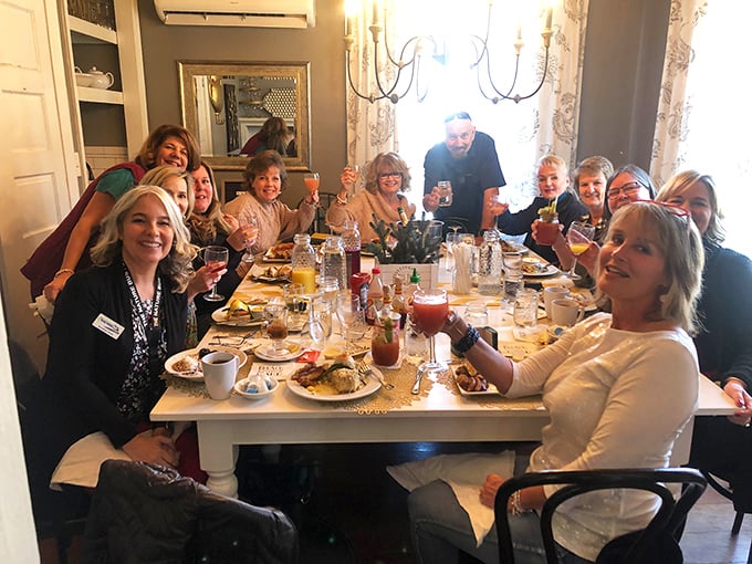 The dining room buzzes with the energy of people who've discovered one of Virginia's best-kept breakfast secrets – and aren't rushing back to reality.