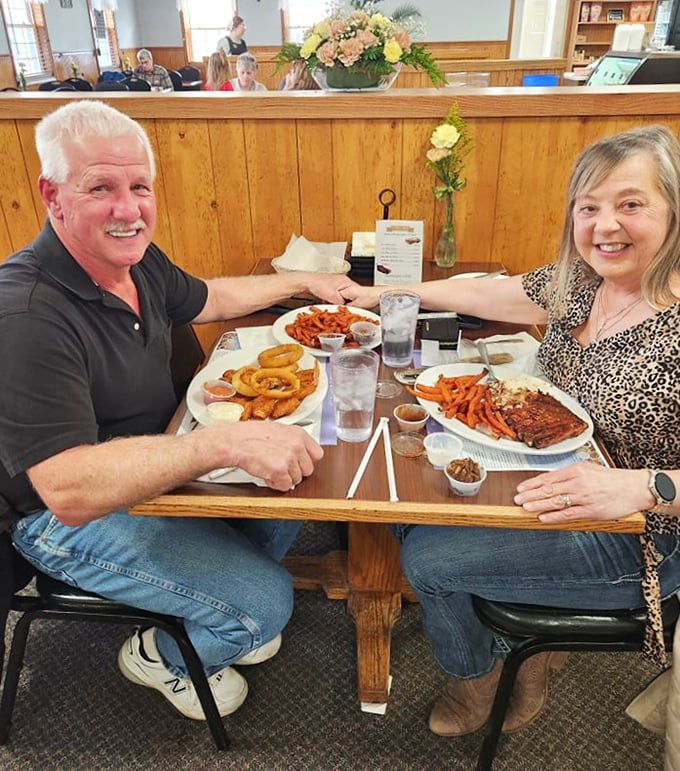 Real people enjoying real food in an atmosphere where conversation flows as freely as coffee.