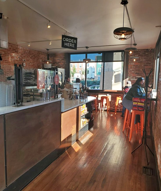 The counter service setup is efficient without feeling rushed—like the restaurant equivalent of a good friend who knows exactly what you need.