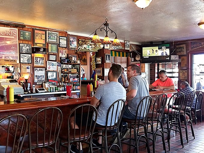 The bar is where stories are shared and friendships forged. These stools have supported decades of celebrations, commiserations, and "remember when" conversations. 