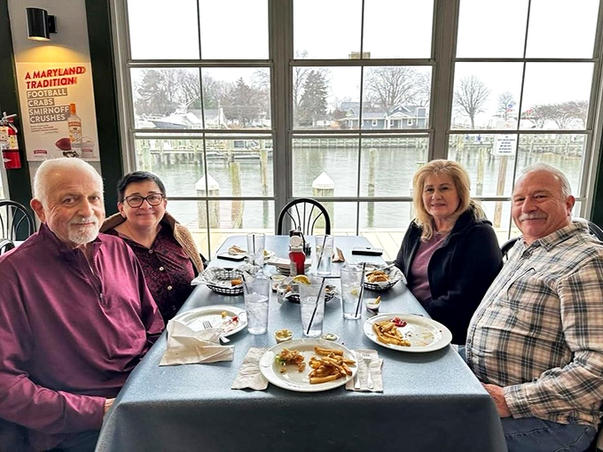 Windows framing water views create the perfect backdrop for memory-making meals – because food always tastes better with a side of scenery.
