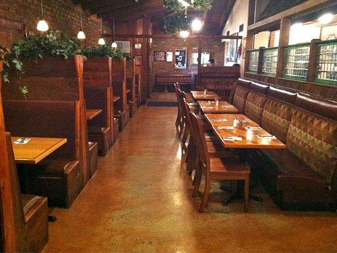 Not just a dining area – a time capsule where conversations happen face-to-face and nobody's in a hurry to leave.