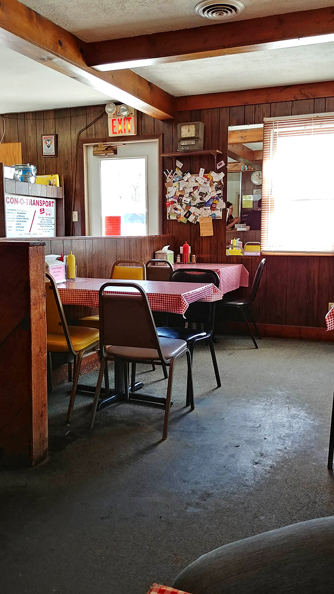 Another angle of the dining area reveals the true soul of Rod's—a place where conversations flow as easily as the coffee refills.