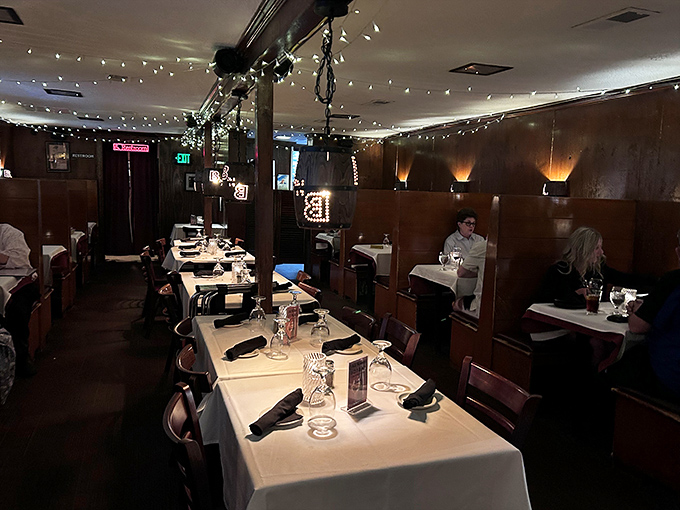 The dining room where time stands still, conversations flow, and nobody's checking their phone because the food demands your complete, undivided attention.