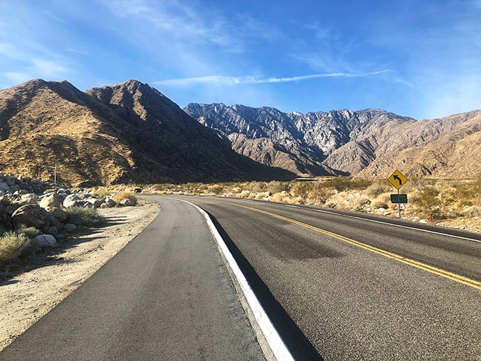 The road to adventure doesn't have to be complicated. Sometimes it's just a well-maintained highway with mountains that make your camera beg for attention.
