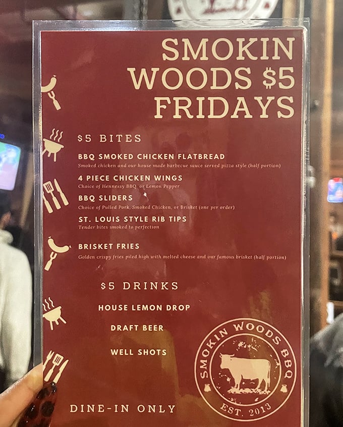 Friday specials that turn the end of the workweek into a celebration worth anticipating.