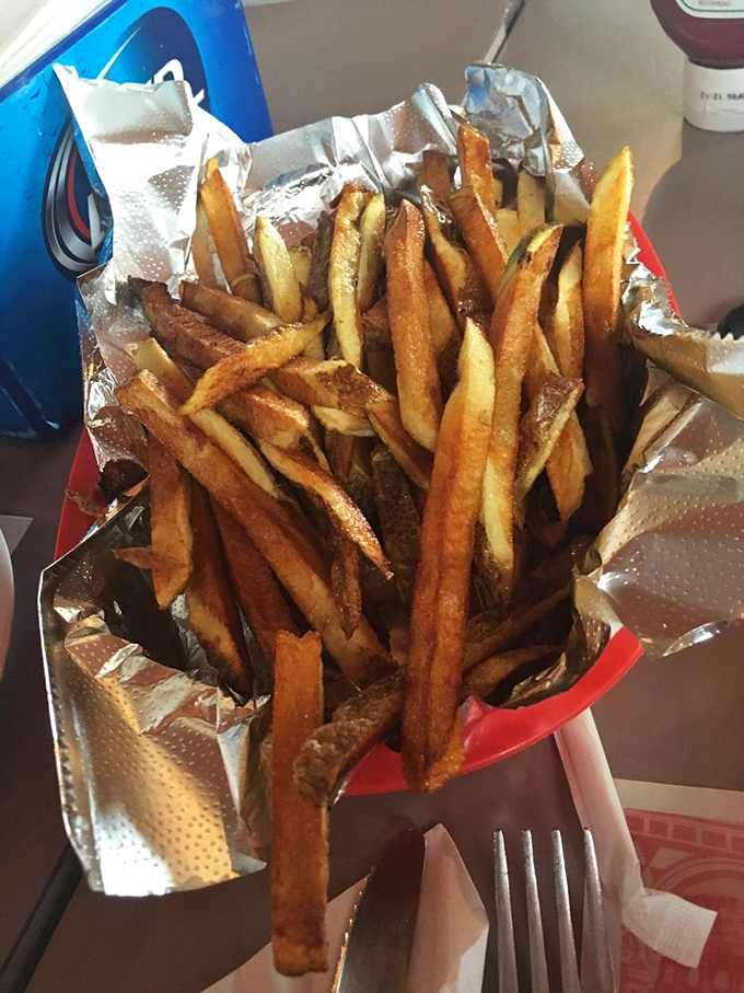These aren't just fries; they're golden wands of potato perfection that make you wonder why you ever settled for the drive-thru version.