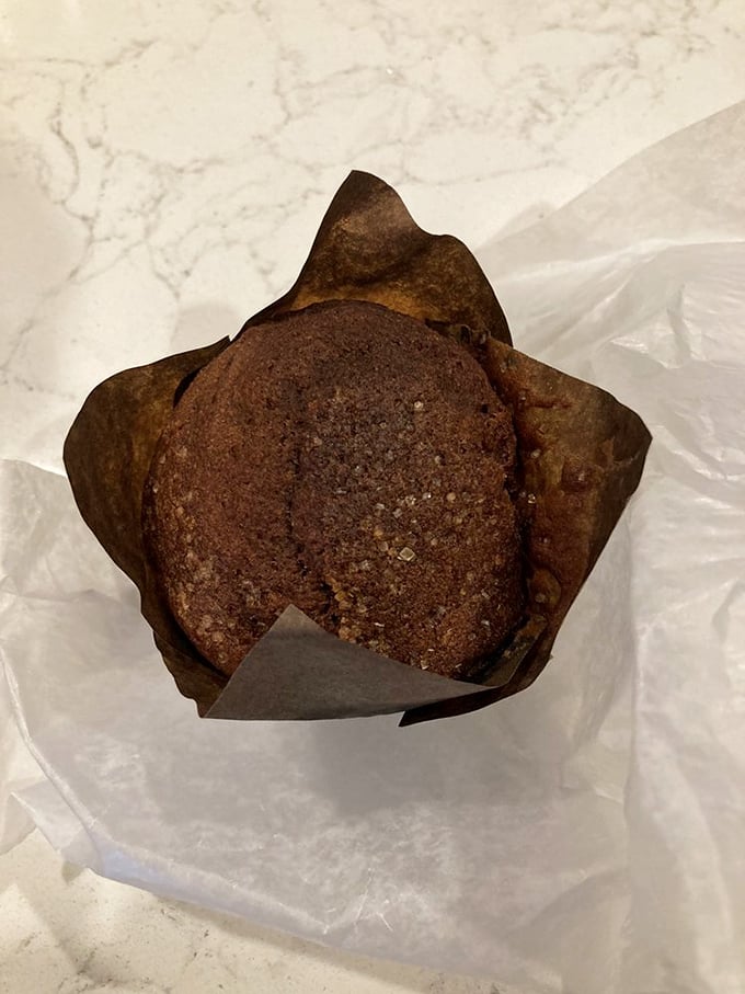 The gingerbread muffin that makes you wonder why every day can't feel like the holidays.