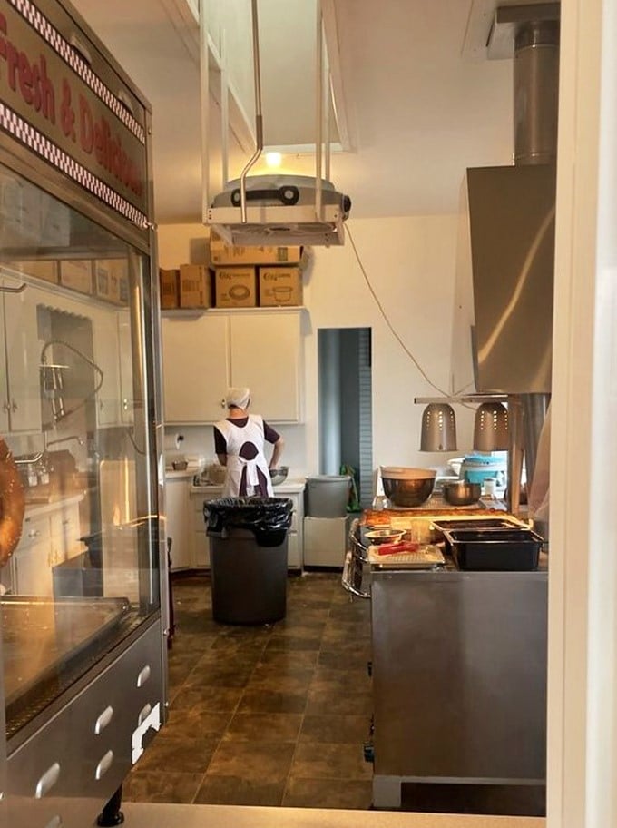 A glimpse into the kitchen where the magic happens. Traditional methods aren't preserved for show here—they're the only way to get these authentic flavors.