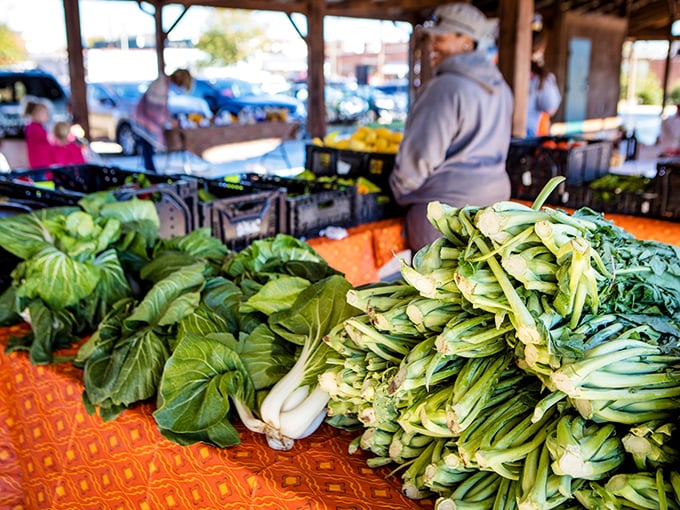 Farm-fresh vegetables stacked with such care they look like edible art—this is how Madison does "fast food" and why your grocery store produce will disappoint you forever after.