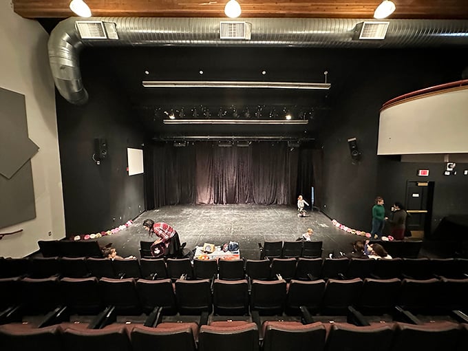 This intimate theater space proves that world-class performances don't require big-city addresses—just passionate performers and appreciative audiences.