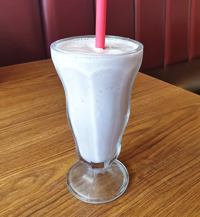 The milkshake that requires both a straw and spoon – a dairy commitment that says, "Yes, I've abandoned all pretense of nutritional responsibility today."