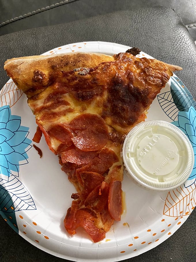 Pepperoni that curls into little cups of flavor, holding precious pools of pizza magic that make grown adults weep with joy. 